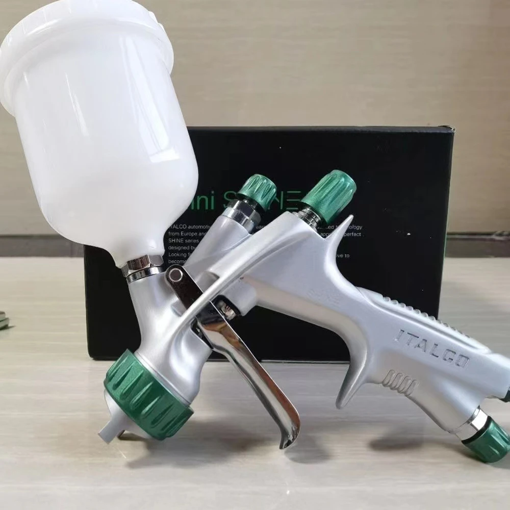 HVLP Mini Paint Spray Gun Car Furniture Leather Paint Repair Spray Gun ...