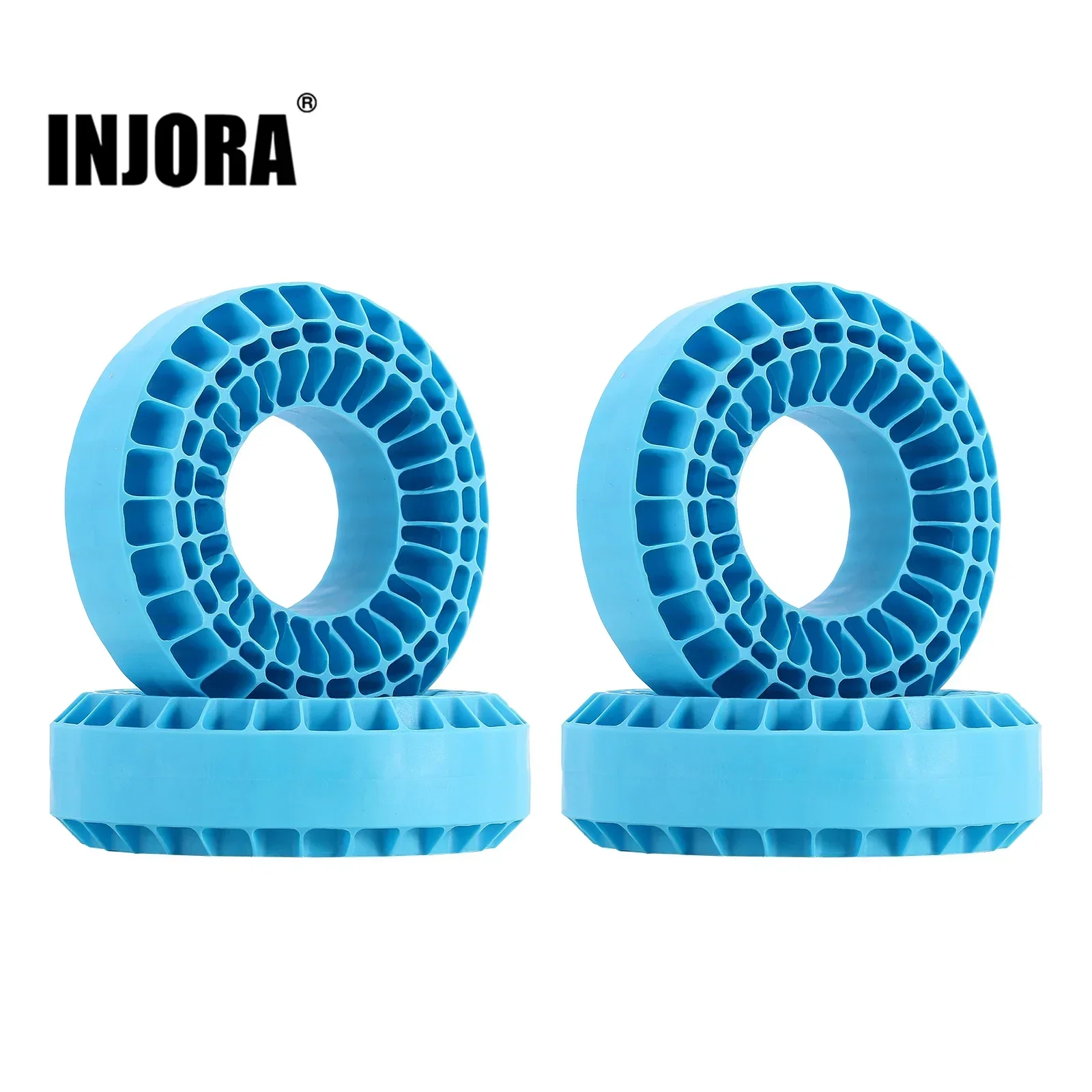 INJORA-Silicone-Rubber-Insert-Foam-Fit-118-122mm-1-9-Wheel-Tires-for-1 ...