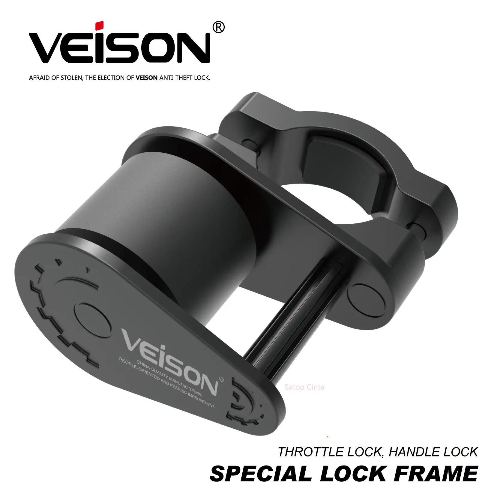 Motorcycle-Handlbar-Lock-Frame-Holder-Anti-theft-Fixed-Throttle-Lock ...