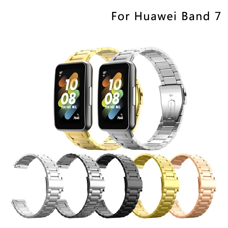 Metal Strap For Huawei Band 7 Watch Band Replacement Strap For Huawei ...