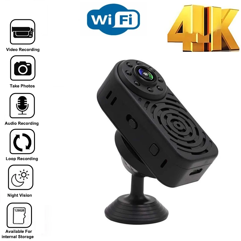 150-Wide-Angle-4K-Wifi-Mini-Camera-Portable-Take-Photos-Micro ...