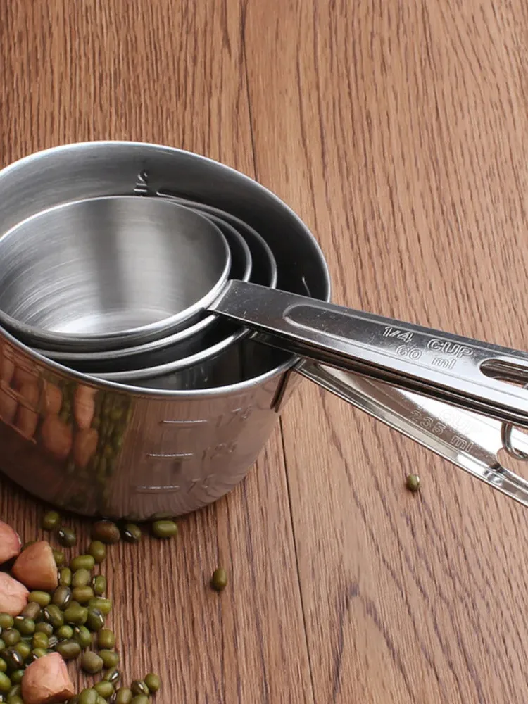 High-quality-stainless-steel-measuring-spoon-4-piece-set-of-large-and ...