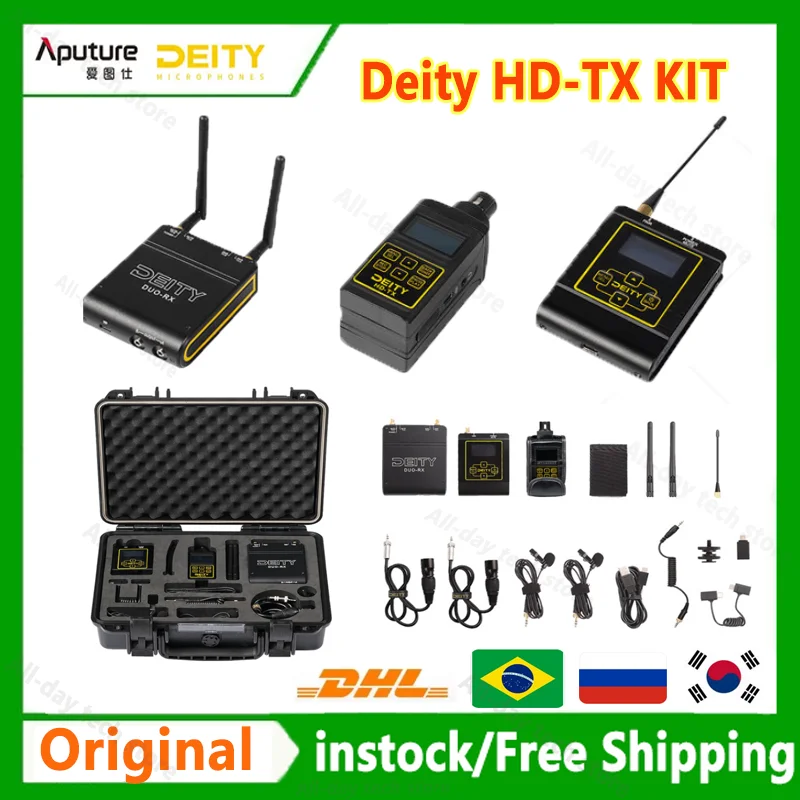 Deity Hd-tx Kit Connect Interview 2.4g Wireless Microphone ...