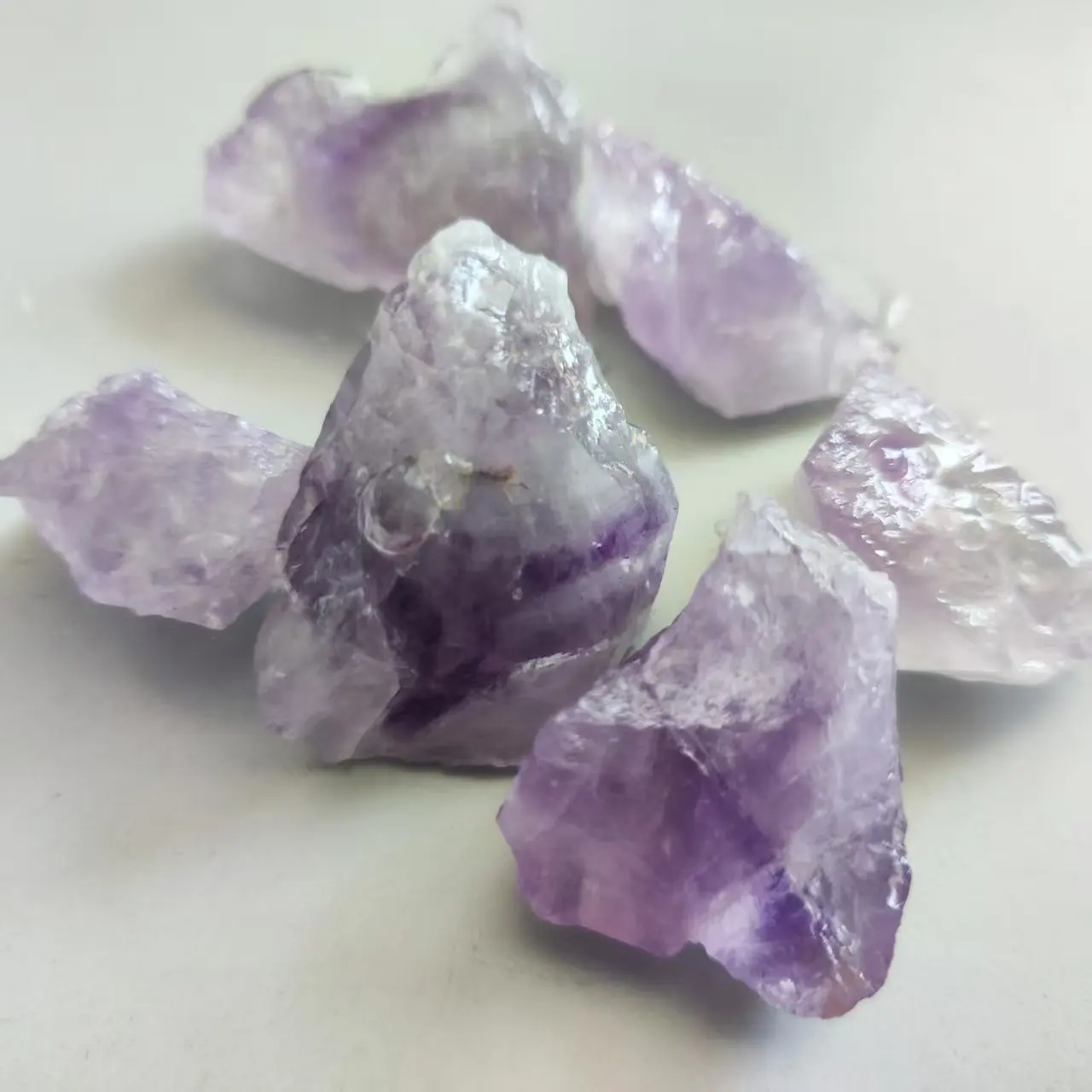 Natural Amethyst Crystal Fish Tank Rock Minerals Specimen Home ...