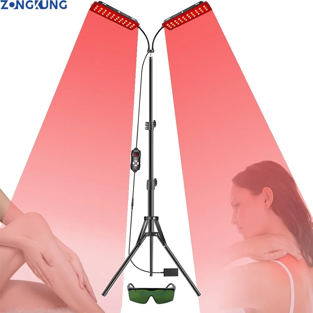 LED-Red-Light-Healthcare-Lamp-Device-660nm-850nm-Infrared-Therapy-Lamp ...