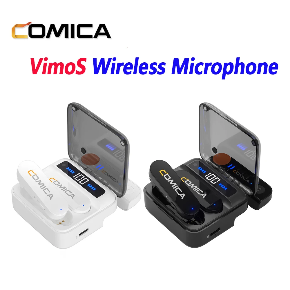 Comica-Vimo-S-microfone-de-lapela-sem-fio-compacto-USB-C-e-interface ...