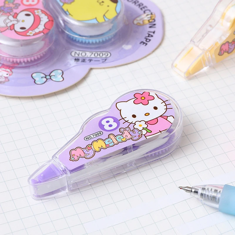 4Pcs-set-Sanrio-Hello-Kitty-Correction-Tape-Kuromi-My-Melody ...