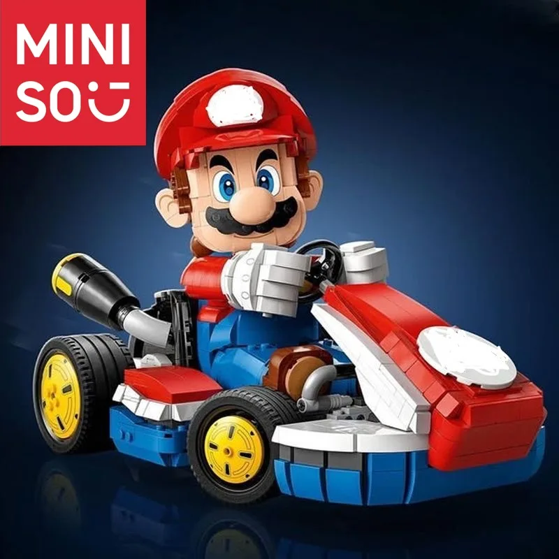 MINISO 2025 New 72037 Standard Kart Model Classic Game Racing Car ...