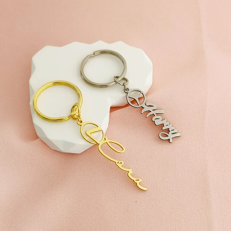 Custom-Car-Logo-Keychain-Personalized-Name-Keychain-Customized ...