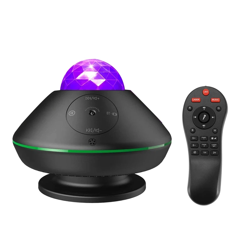 Star Projector With Led Ocean Wave, Galaxy Light Projector With Remote ...