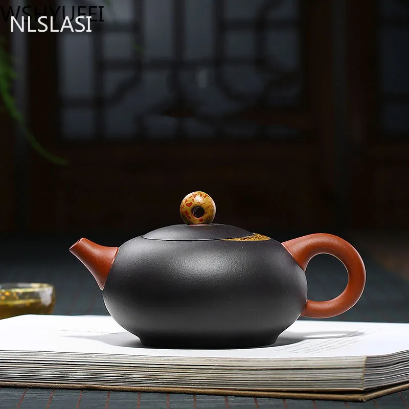 Yixing-tea-pot-purple-clay-Xishi-filter-teapots-beauty-kettle-Raw-ore ...