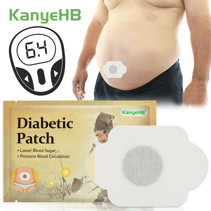 6Pcs-1Bag-Diabetic-Patch-Stabilizes-Blood-Sugar-Level-Balance-Blood ...