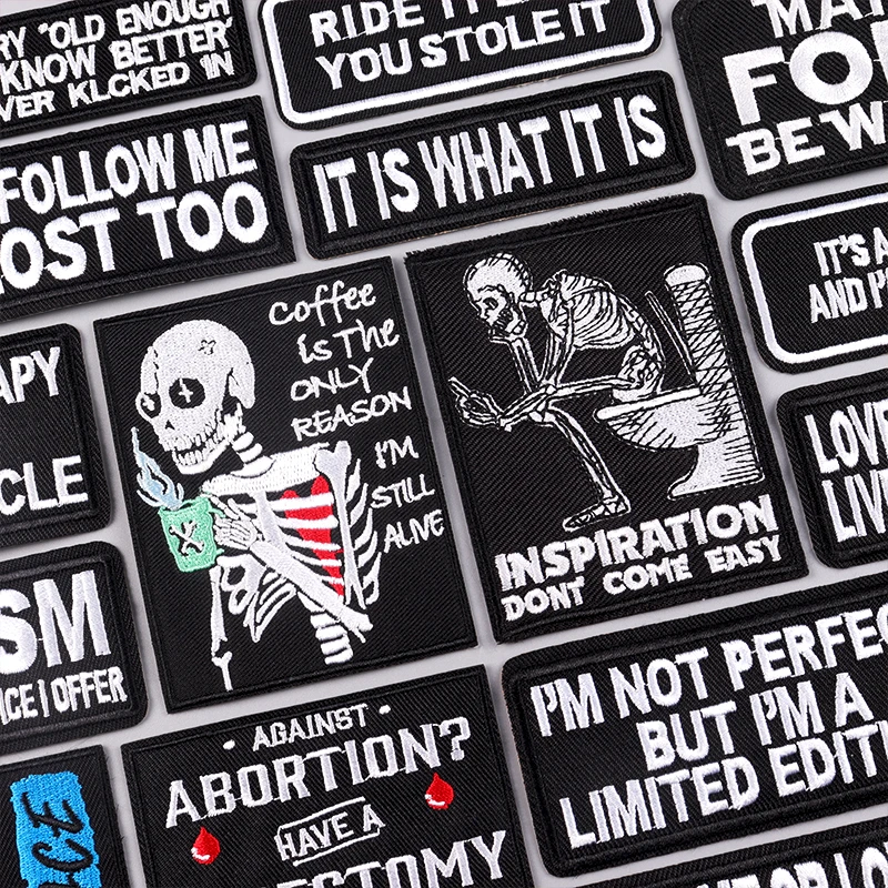 Patch-With-Letters-Iron-On-Patches-For-Clothing-Thermoadhesive-Patches ...
