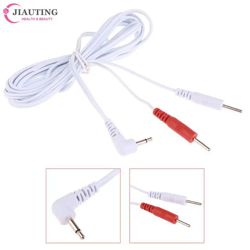 1-5M-Standard-Pin-Electrode-Lead-Wires-TENS-Conductive-Standard-Pin-for ...