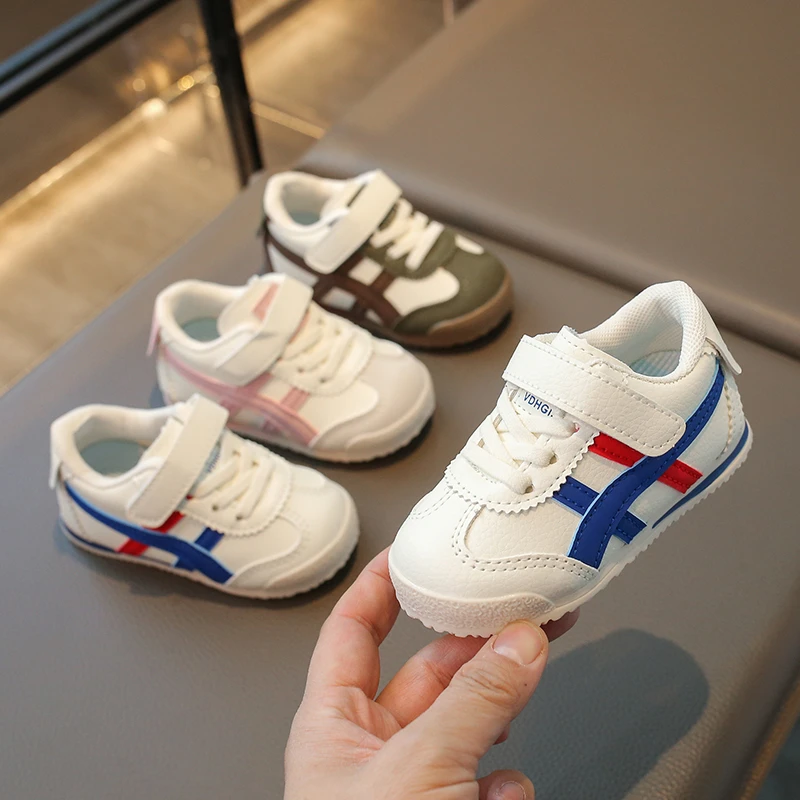 Children Casual Sport Shoes New Fashion Breathable Boys Leather Running ...