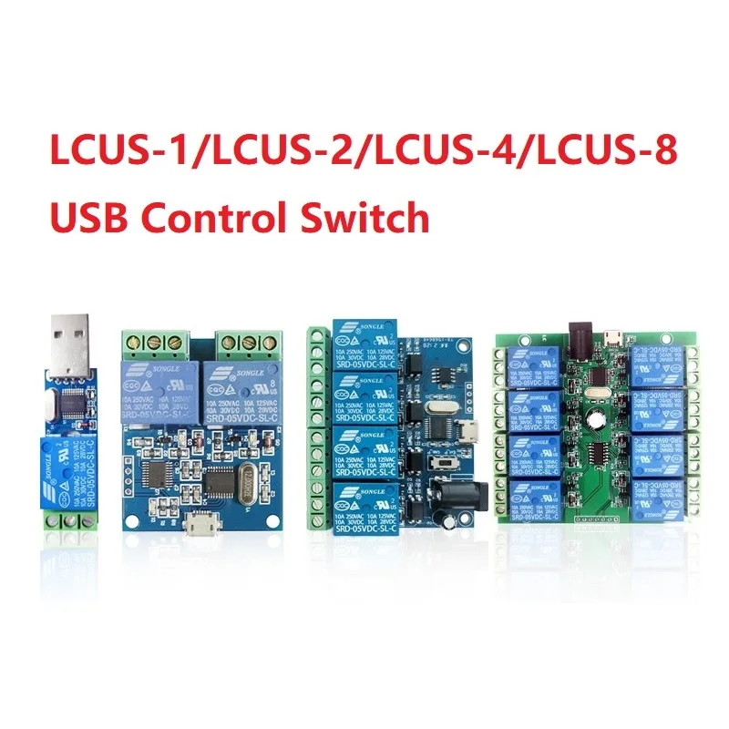 M-dulo-de-rel-USB-Computador-Serial-Port-Control-Switch-PC-Controlador ...