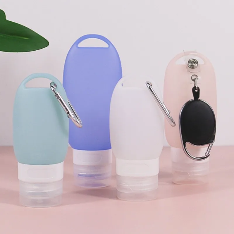 Refillable-Silicone-Travel-Bottle-Set-Lotion-Shampoo-Shower-Gel-Tube ...