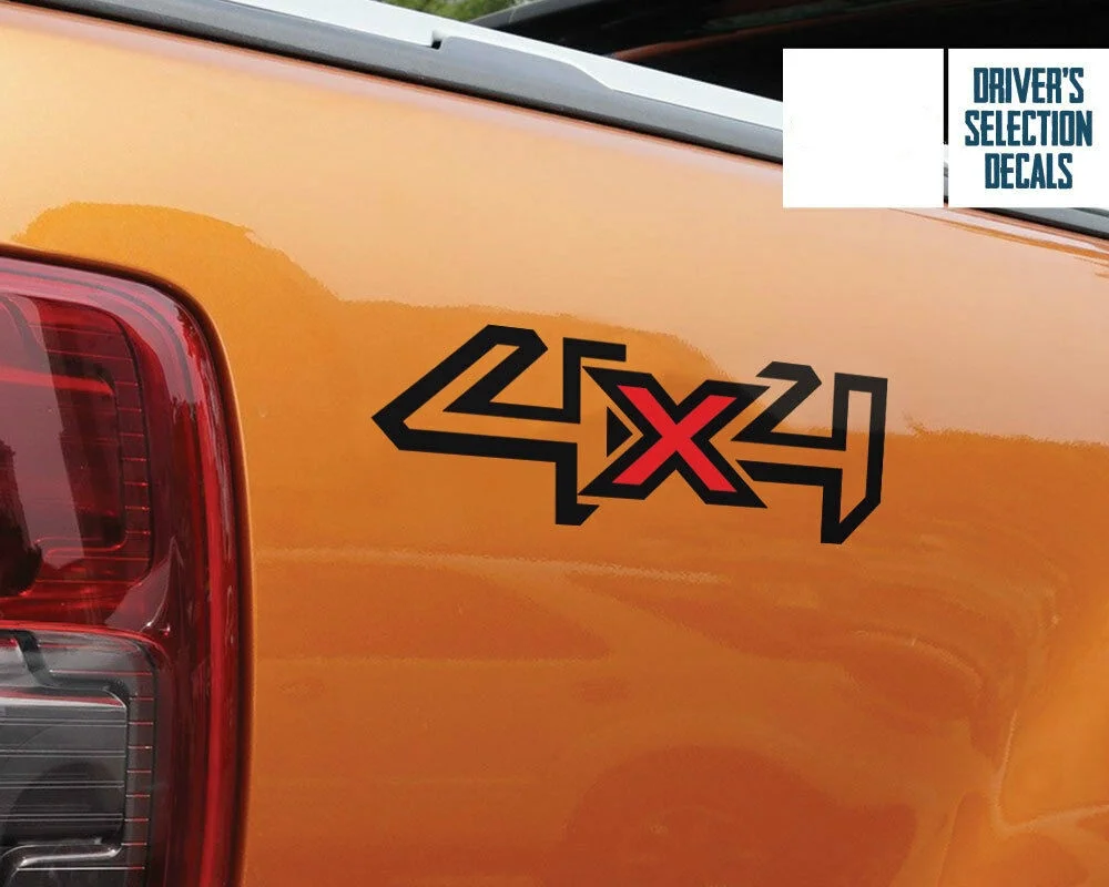 Calcoman-a-gr-fica-con-letras-4x4-para-coche-pegatina-decorativa-para ...