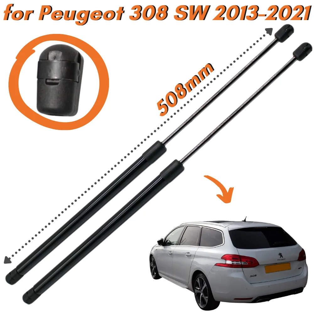 Qty-2-Trunk-Struts-for-Peugeot-308-SW-Estate-2013-2021-9800377380-Lift ...