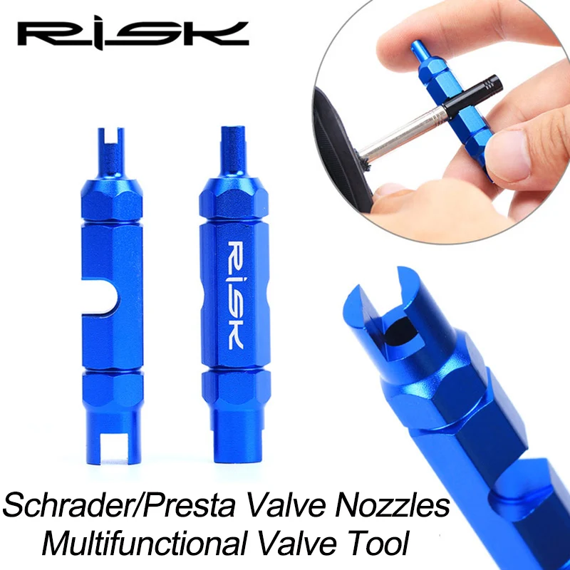 RISK-Bicycle-Schrader-Presta-Valve-Core-Installation-Removal-Tool-Bike ...