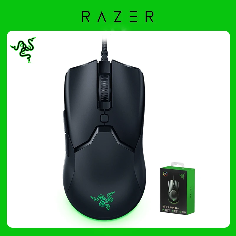 Mini-mouse-gamer-Razer-viper-essencial-deathadder-com-fio-design ...