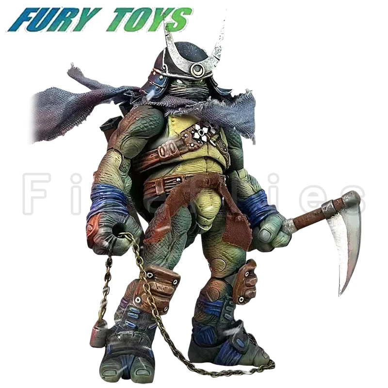 5inches Fury Toys Action Figure Samurai Turtles Spring Anime Movie ...