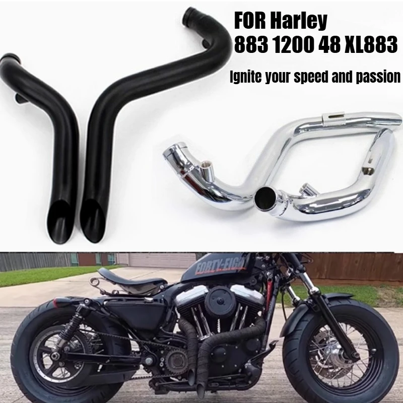 Retro Exhaust Muffler System Aluminum Alloy Motorcycle for Softail ...
