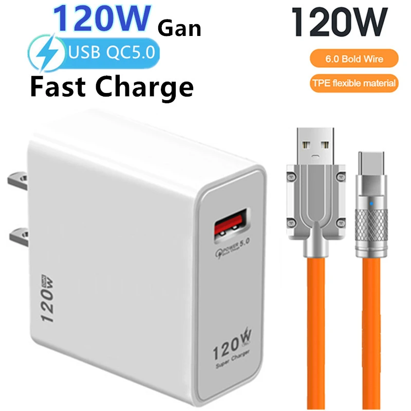 120w Fast Charging Adapter For Xiaomi Civi 12s Ultra 12 Lite Redmi Note ...