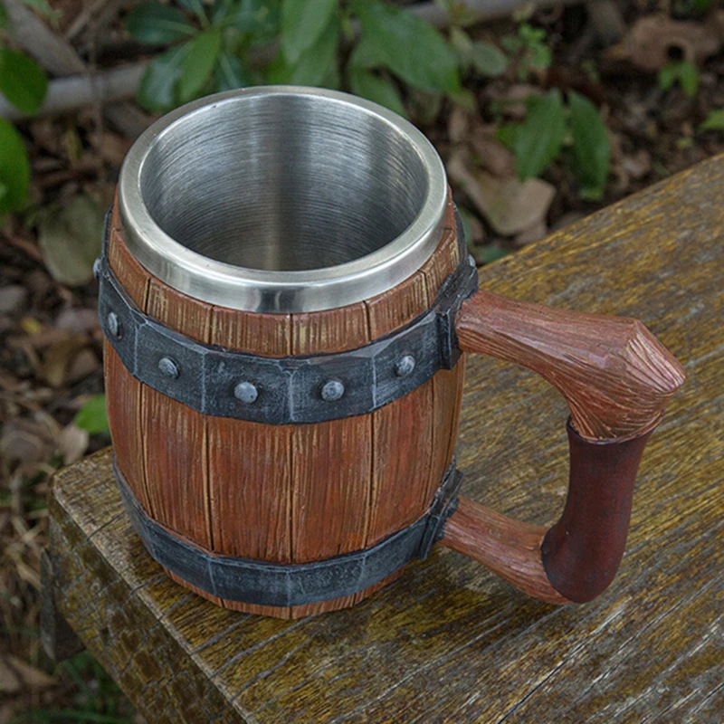 Wooden Ale Mug