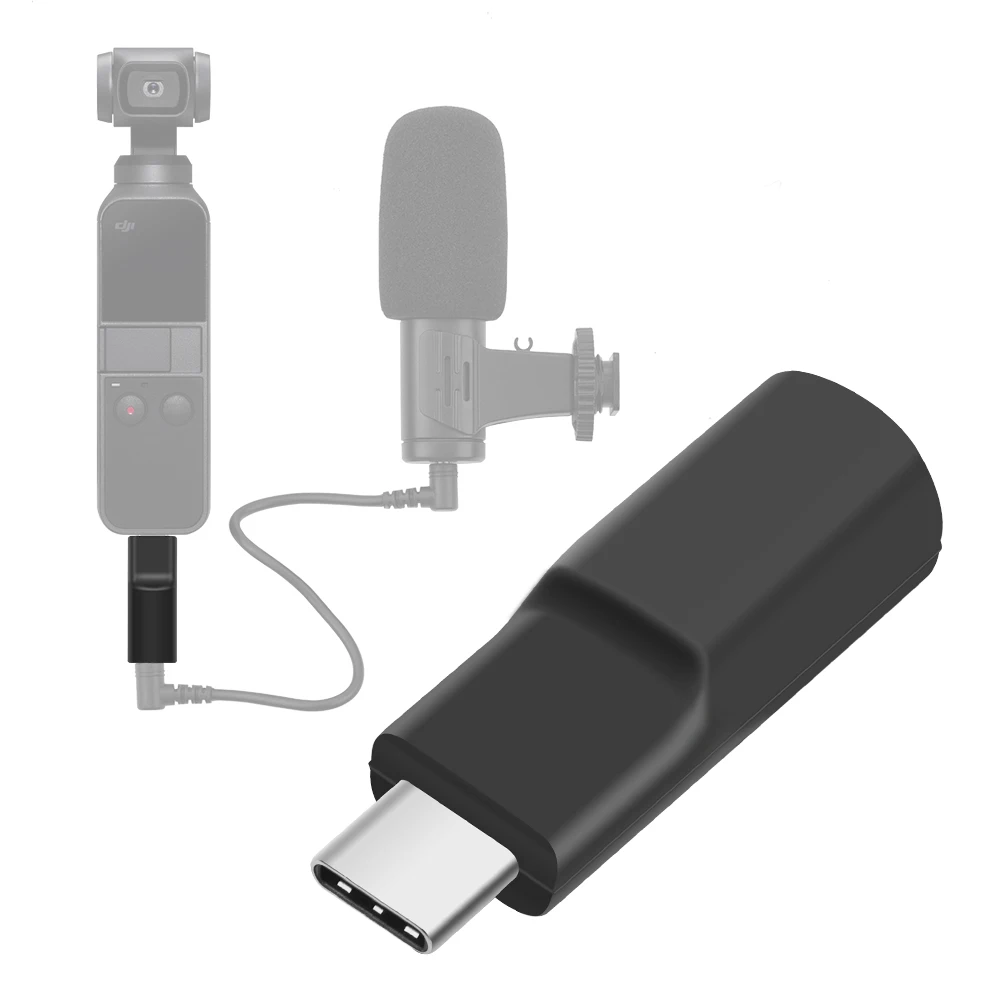 3-5-MM-Microphone-Audio-Adapter-for-DJI-Osmo-Pocket-1-Camera-Mic ...