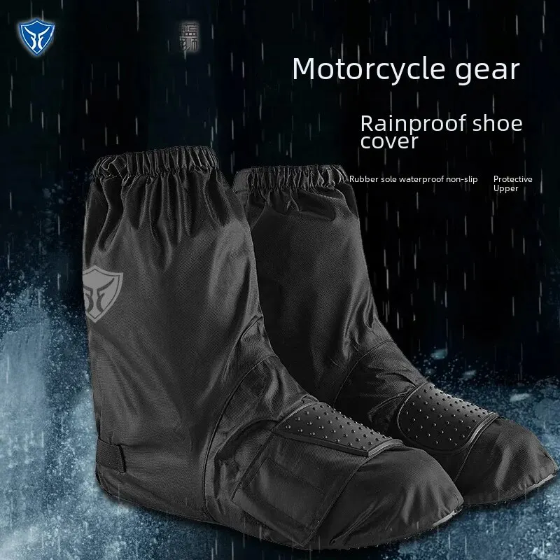 Thickened Oxford Cloth Motorcycle Riding Shoe Cover Waterproof ...