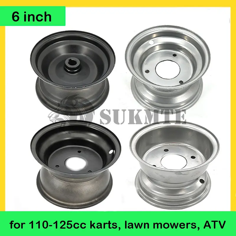 6 inch wheels use 145/70-6 13x5.00-6 13x6.50-6 tires ATV 3-hole vacuum ...