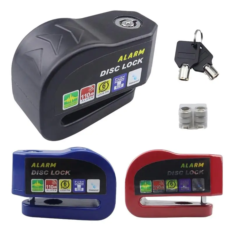 Alarm-Disc-Lock-Motorcycle-Scooter-Wheel-Disc-Brake-Alarm-Lock-luminum ...