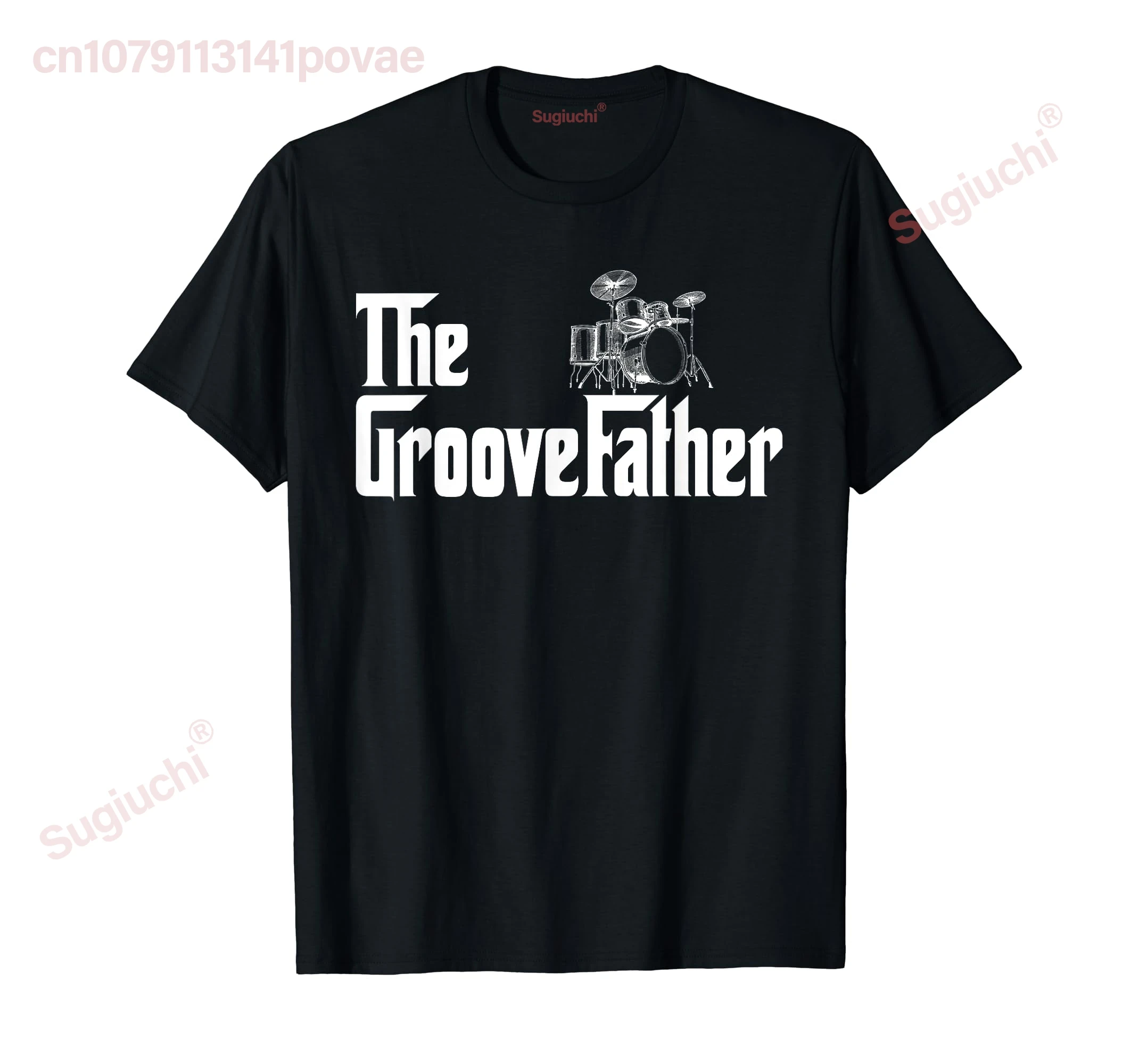 100-Cotton-The-GrooveFather-Drummer-Drummer-Dad-Funny-The-Groove-Father ...