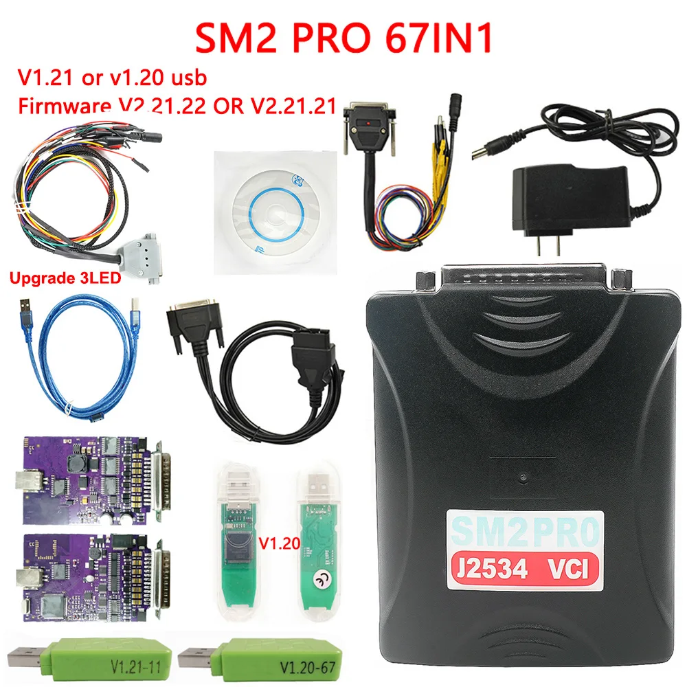 New-V2-21-22-SM2-Pro-J2534-VCI-ECU-Programmer-Read-Write-Tool-Supported ...