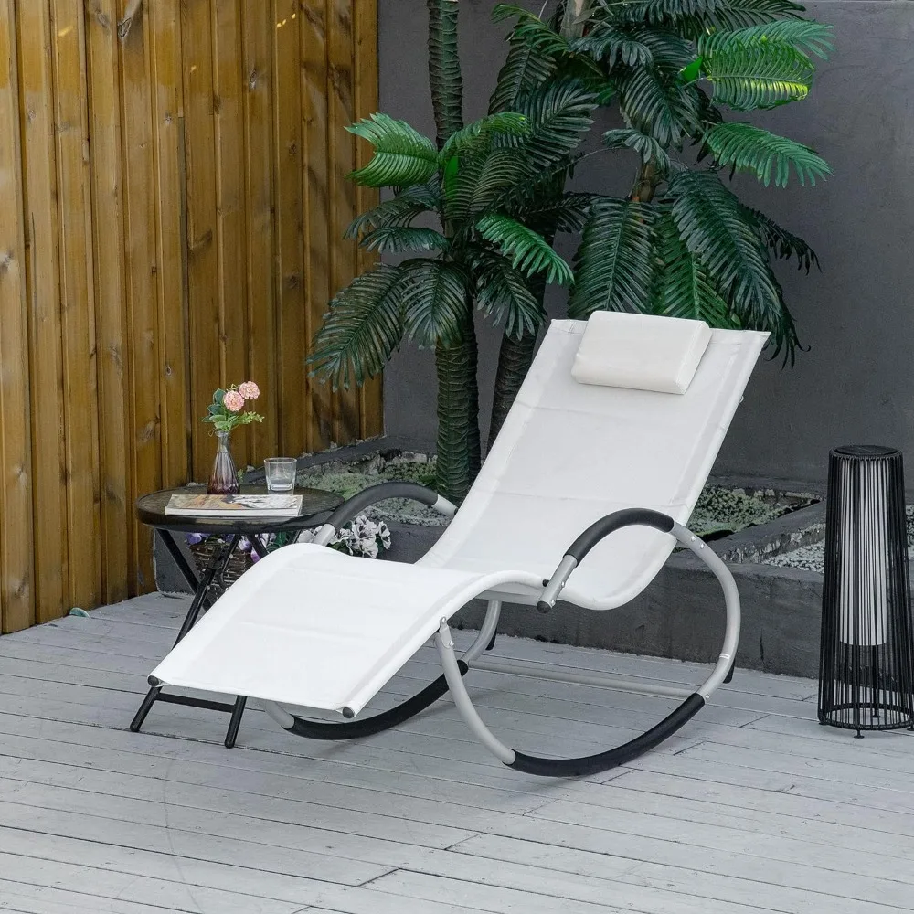 Rocking-Chair-Zero-Gravity-Patio-Chaise-Garden-Sun-Lounger-Outdoor ...