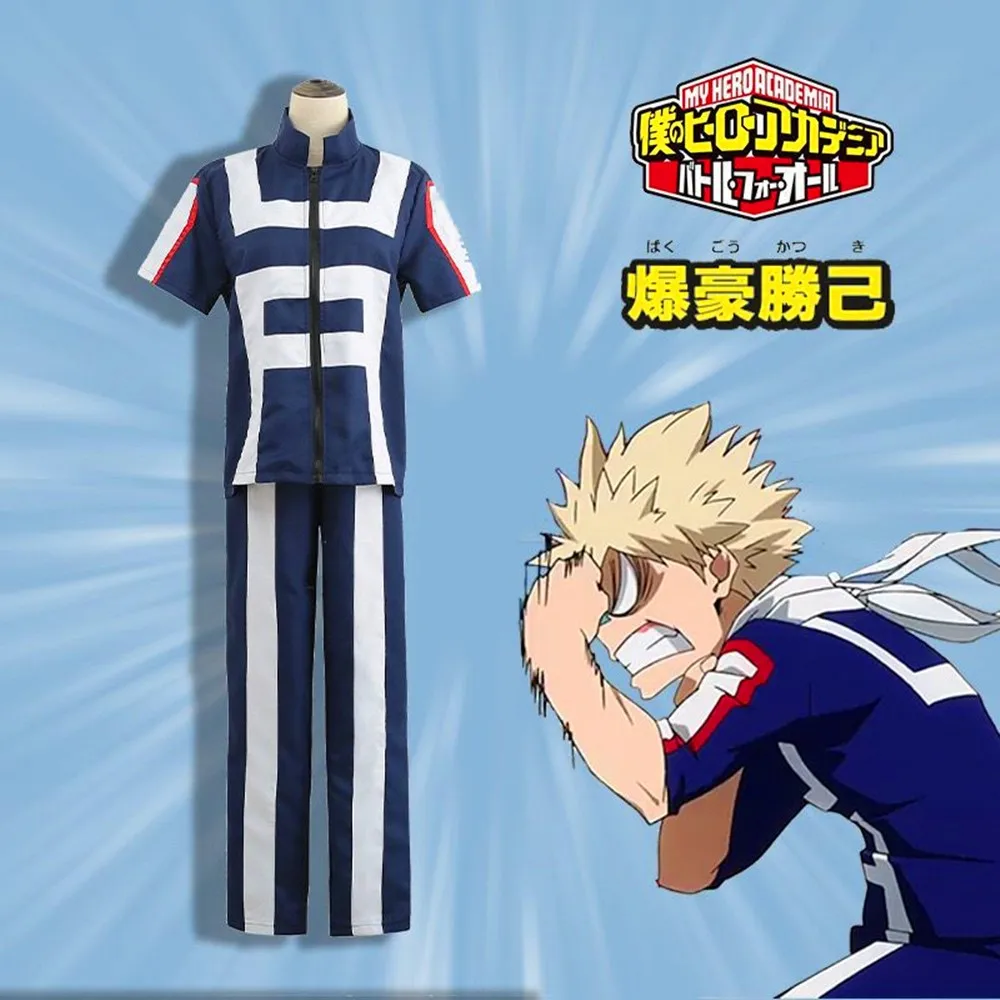 Anime-My-Hero-Costume-Academia-Men-Gym-School-Uniform-For-Baku-No-Hero ...