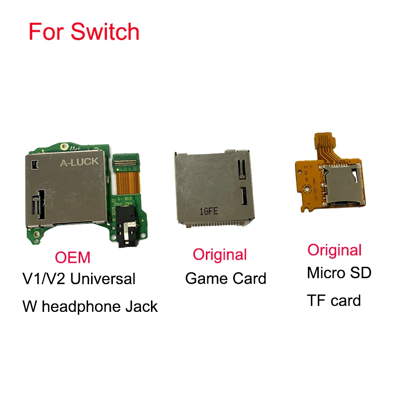 5Pcs-For-NS-Nintend-Switch-V1-V2-Console-Game-Card-Slot-Cartridge ...