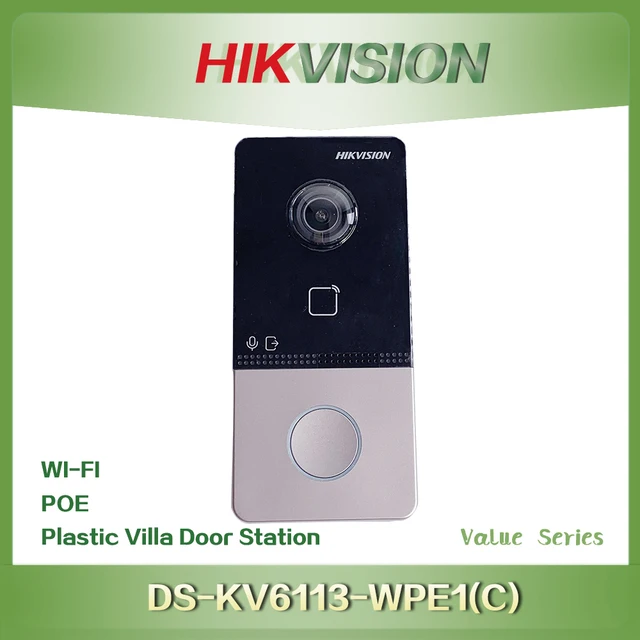 HIKVISION Video Intercom DS-KH6351-WTE1 DS-KV6113-WPE1(C) DS-KH6320 ...