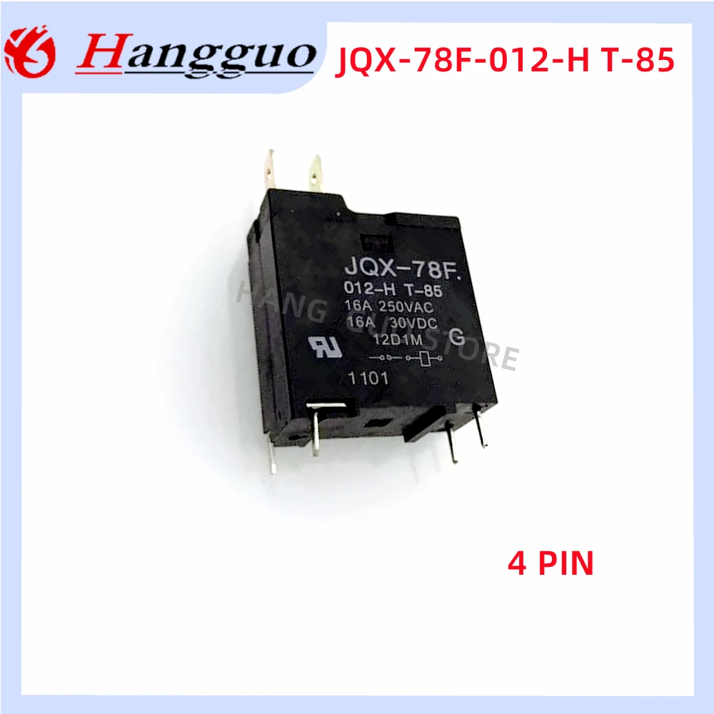 5pcs-Lot-Original-JQX-78F-012-H-T-85-12V-16A-4pin-For-Microwave-Oven ...