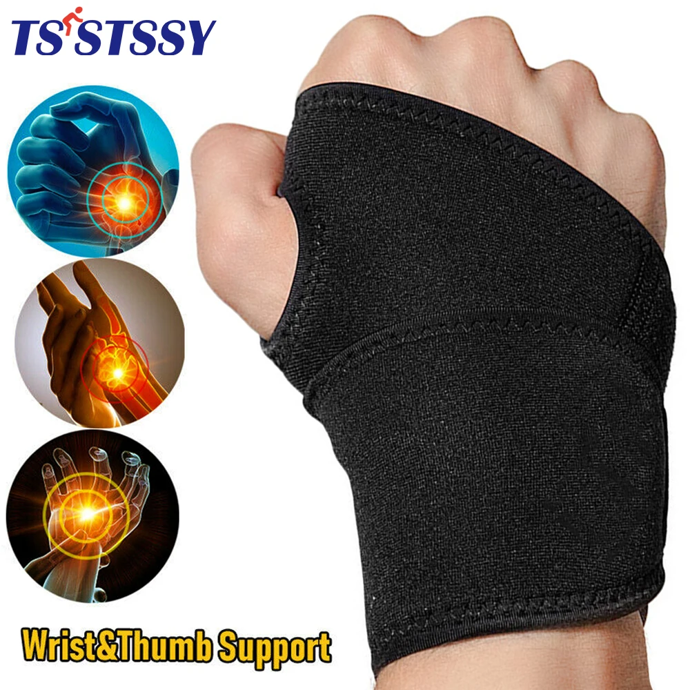 Wrist-Band-Support-for-Adjustable-Wrist-Bandage-Brace-Sports ...