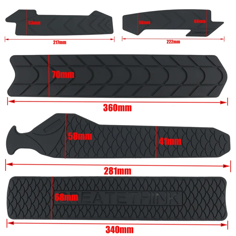 Road Bicycle Paster Frame Scratch-Resistant Protector MTB Bike Best ...