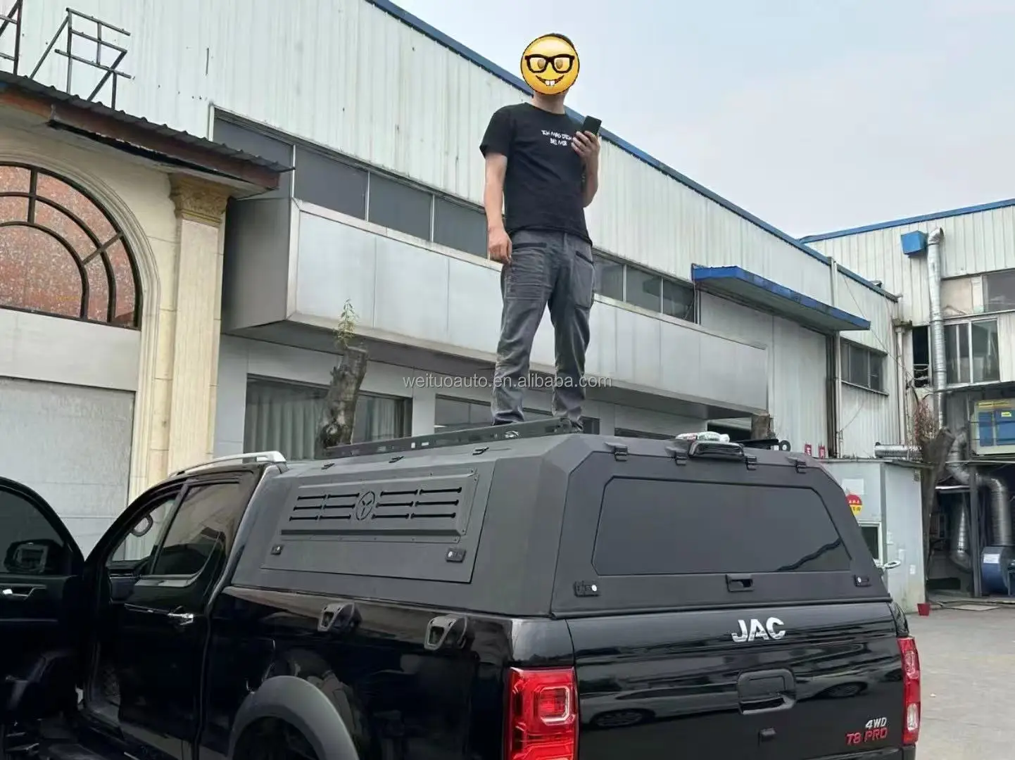 CoolCar High Quality Truck Top Camper Pick Up Hilux Canopy Aluminum ...
