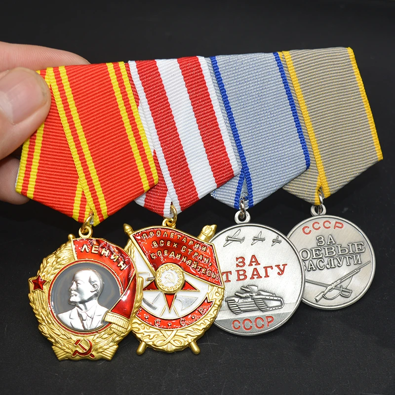 Soviet Union CCCP Medal Order of Friendship October Revolution Lenin ...