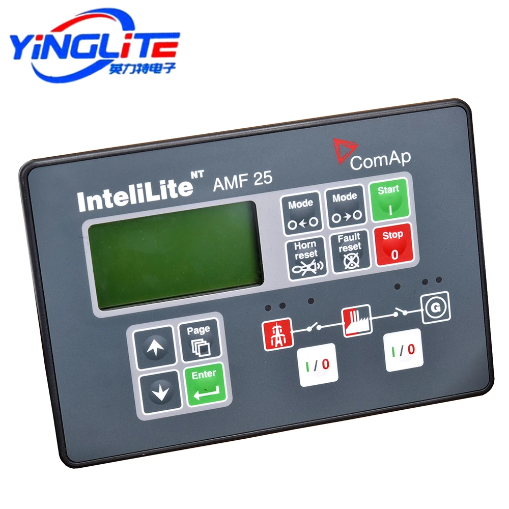 AMF25 AMF20 Diesel Genset Controller AMF 25 AMF 20 Generator Auto Start ...