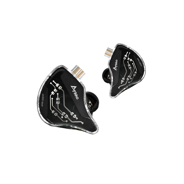 IKKO-Ohm fone de ouvido com fio, Hifi Headphones, vidro fotocromático ...