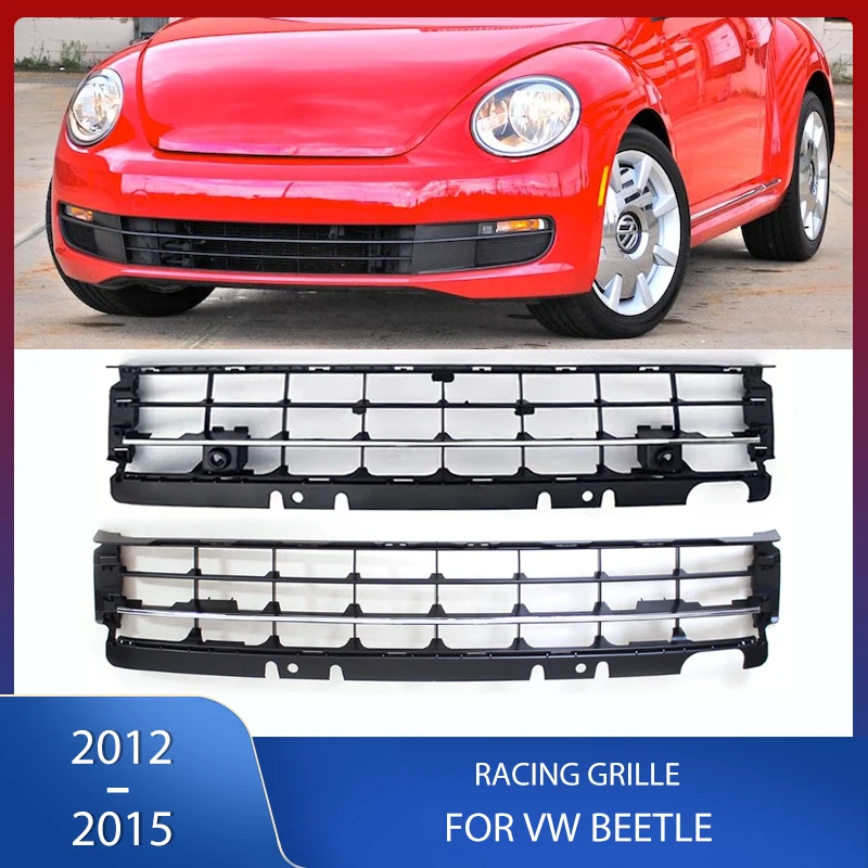 Car-Front-Bumper-Grille-Racing-Grill-Cover-Trim-For-Volkswagen-VW ...