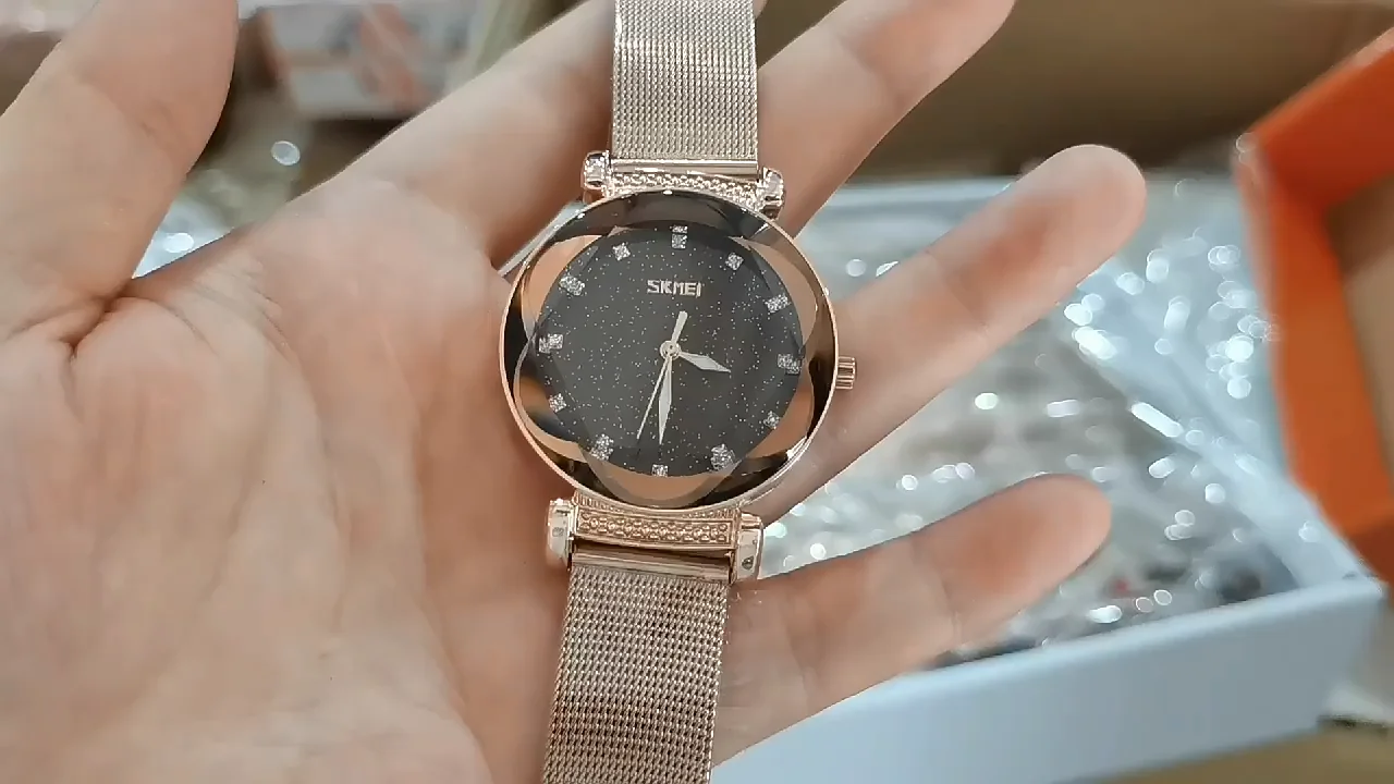 Luxury Skmei Women Dress Watch Quartz SEIKO movemnet Watches Female ...