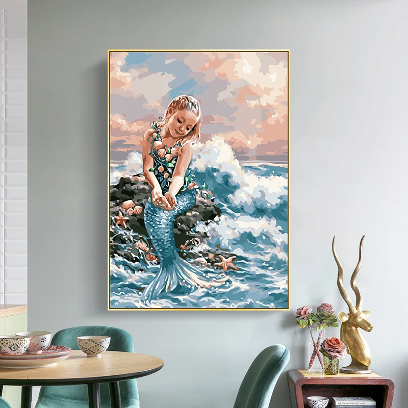 Classic Mermaid Painting