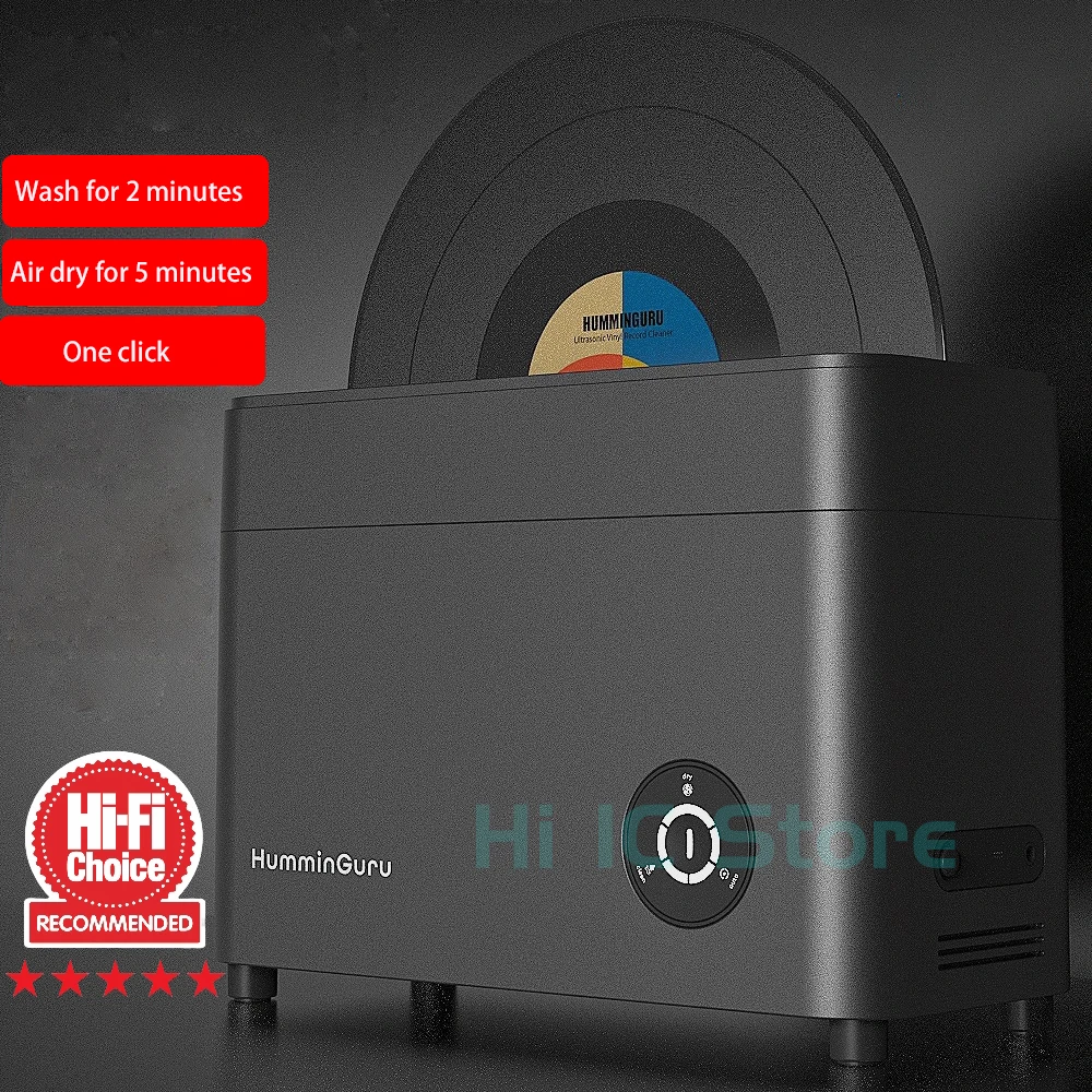 Ultrasonic Vinyl Record Cleaner Cleaning Machine Automatic Cleaner Air ...